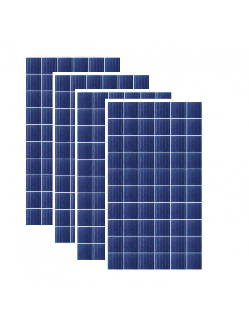 Panel Solar Fotovoltaico Policristalino 325w 24v 72 Celdas Certificado ...