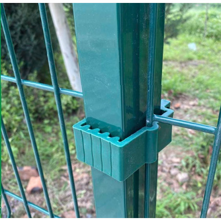 Reja Malla Acmafor 3d 1830x2500mm con Poste Verde 1900mm